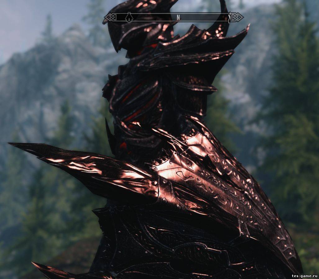 Daedric armor set 2k-4k Retexture - Броня и одежда - Моды для Skyrim ...